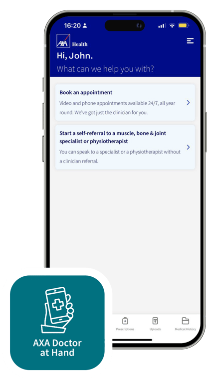 Doctor Care Anywhere | Mobile Apps AXA Doctor at Hand
